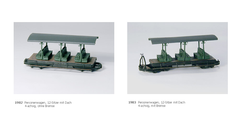 Schmalspurbahn, Feldbahn » Welche Personenwagen für feldbahn in Hof?